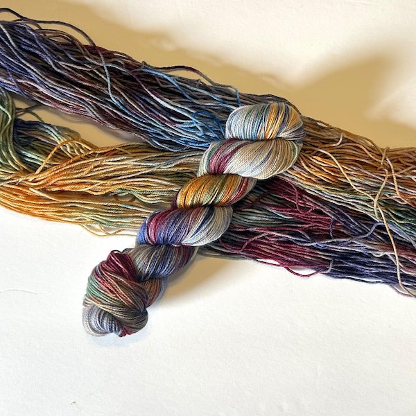 Hand Dyed Dk Yarn - Etsy