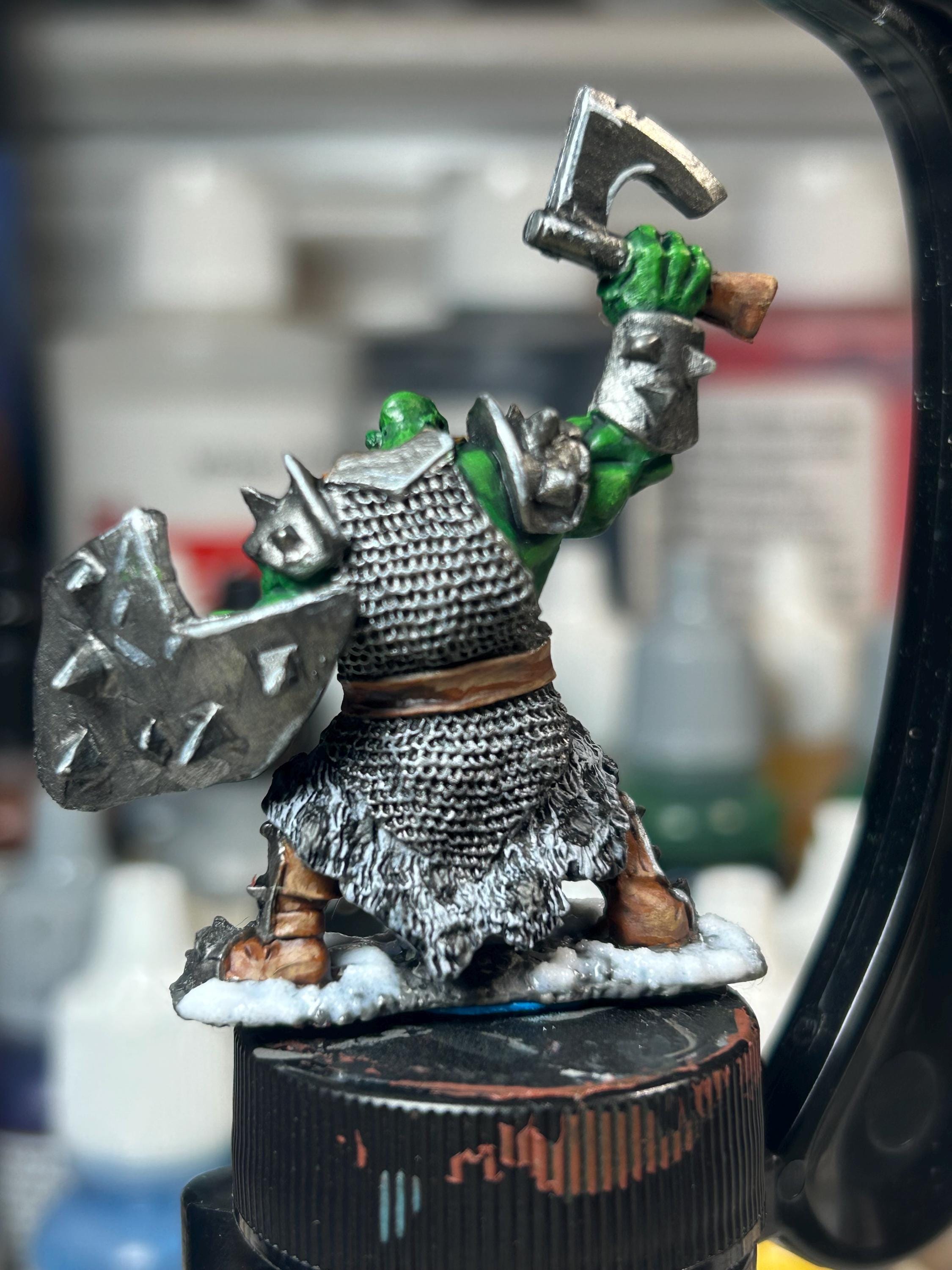 Painted Orc Warrior Miniature - Etsy
