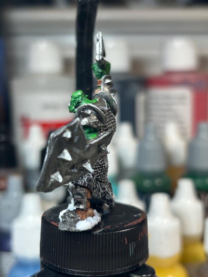 Painted Orc Warrior Miniature - Etsy