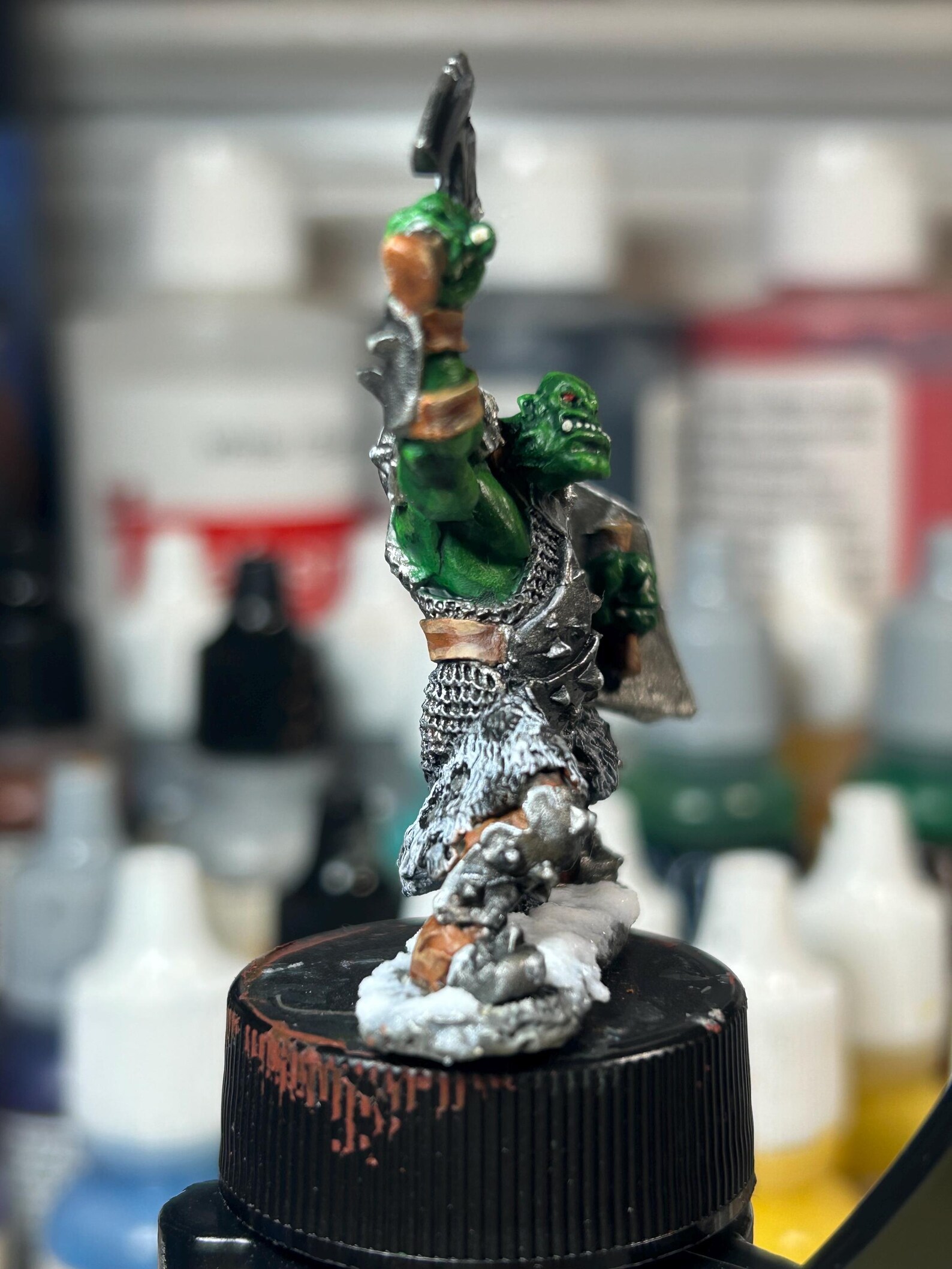 Painted Orc Warrior Miniature - Etsy
