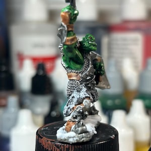 Painted Orc Warrior Miniature - Etsy
