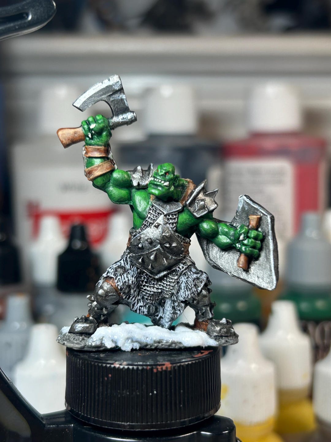 Painted Orc Warrior Miniature - Etsy