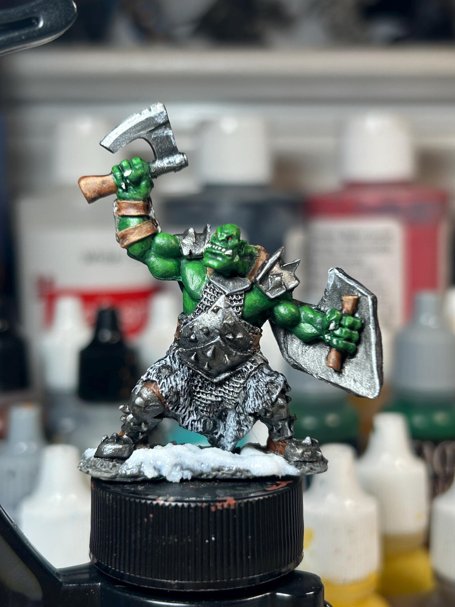 Painted Orc Warrior Miniature - Etsy