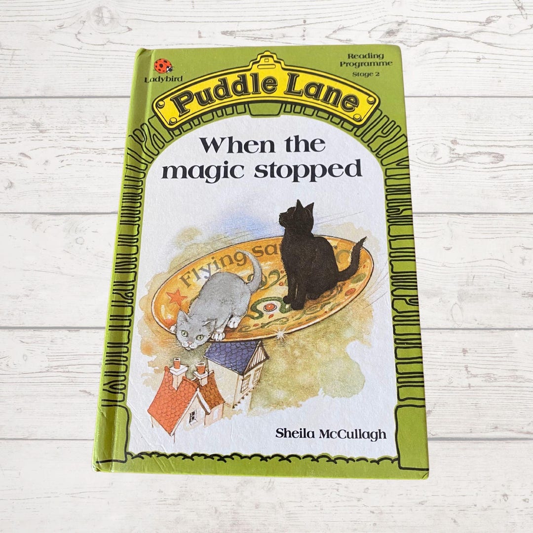 Puddle Lane. When the Magic Stopped . Vintage Ladybird Book. Reading ...