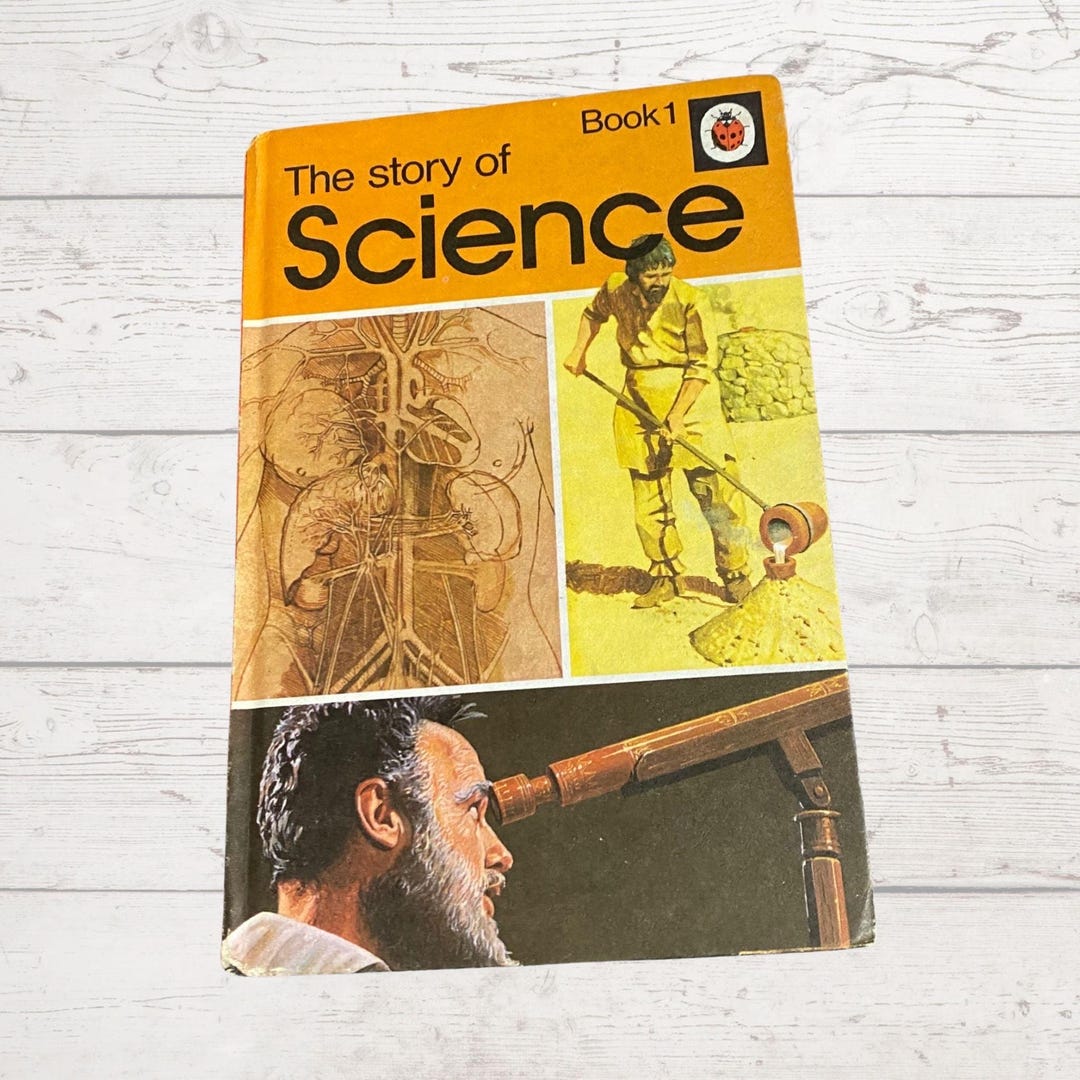 Vintage 1970s Ladybird Book, the Story of Science, Book 1. Series 601 ...