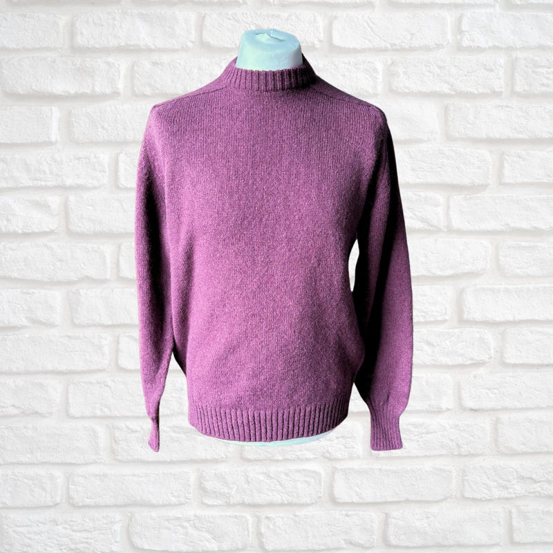 Purple Crew Neck Vintage - Etsy UK