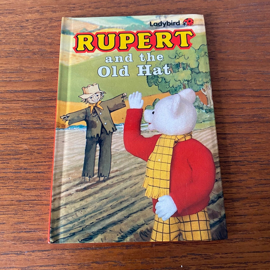 Rupert and the Old Hat. Rupert Bear . Vintage Ladybird Book. Series 896 ...