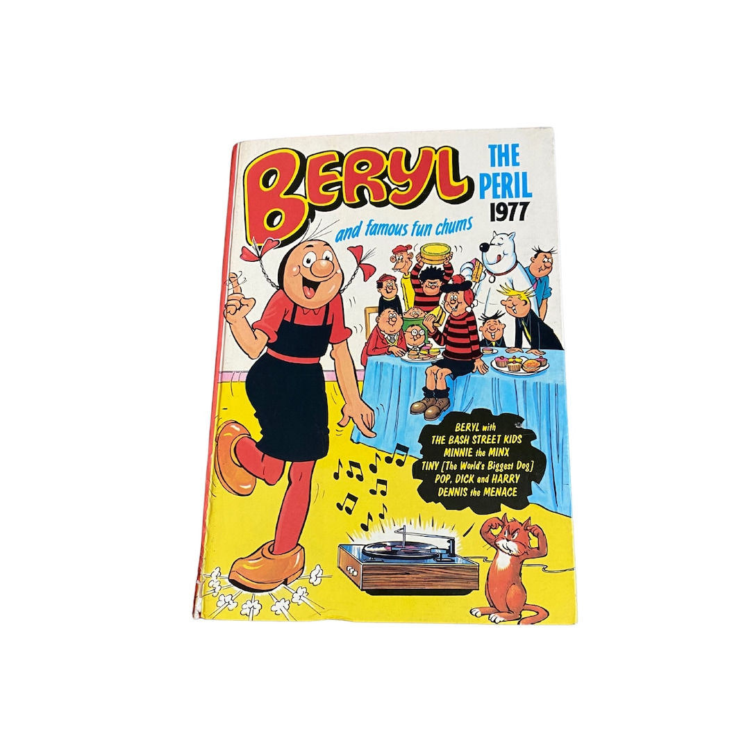 Vintage Beryl the Peril and Famous Fun Chums Annual 1977. Includes ...