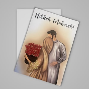 The Nikkah Card - Etsy