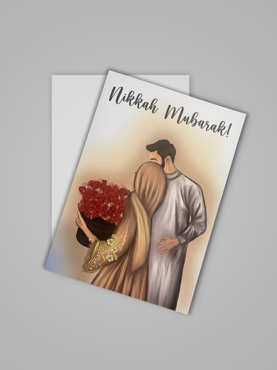 The Nikkah Card | Etsy