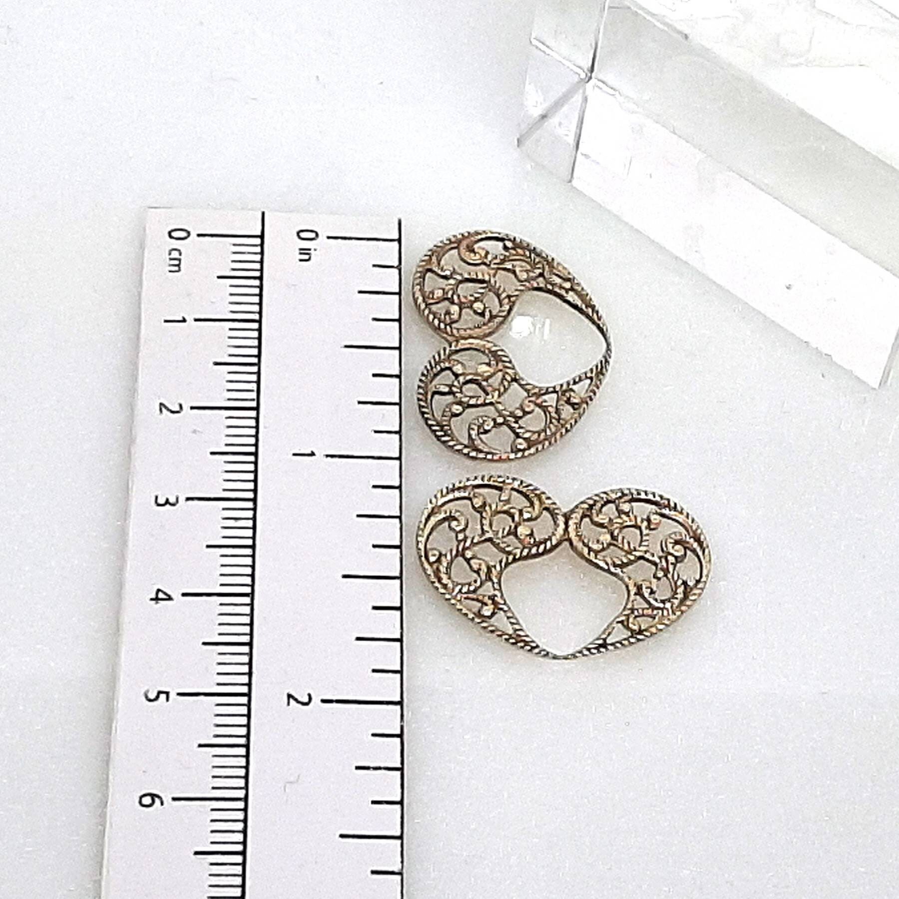 Filigree Brass Connector European Filigree Stamping Filigree - Etsy