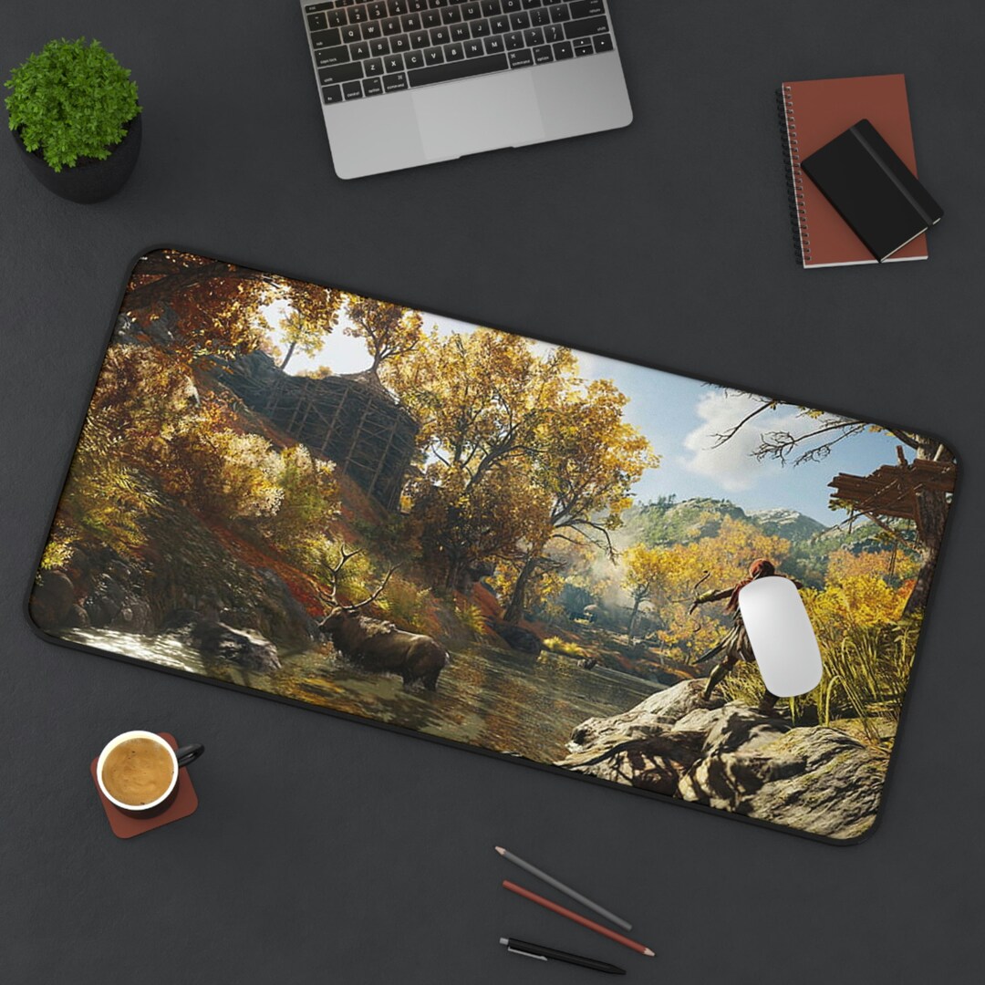 Assassins Creed Odyssey Home Office Gaming Desk Mat - Etsy