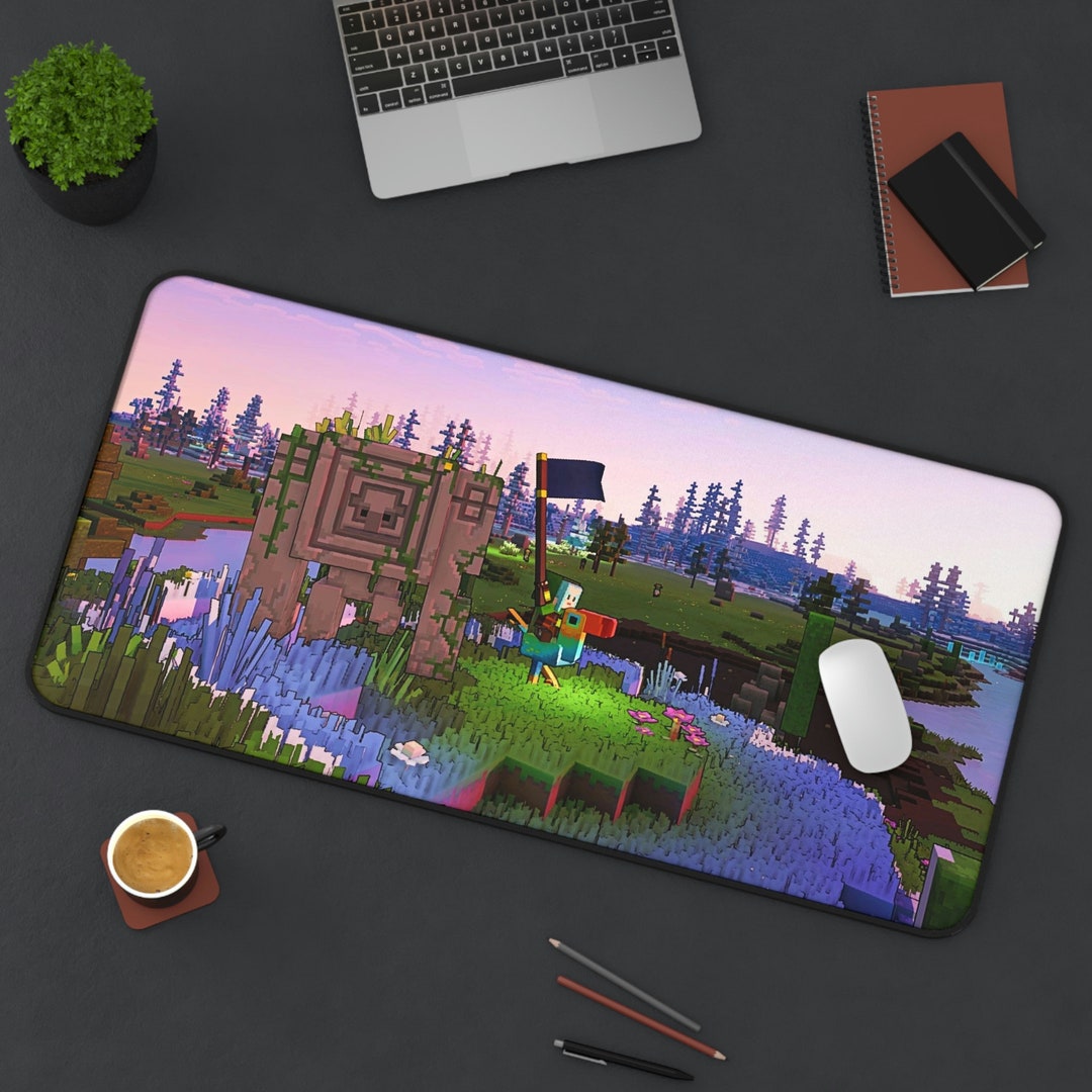 Minecraft Legends Home Office Gaming Desk Mat - Etsy