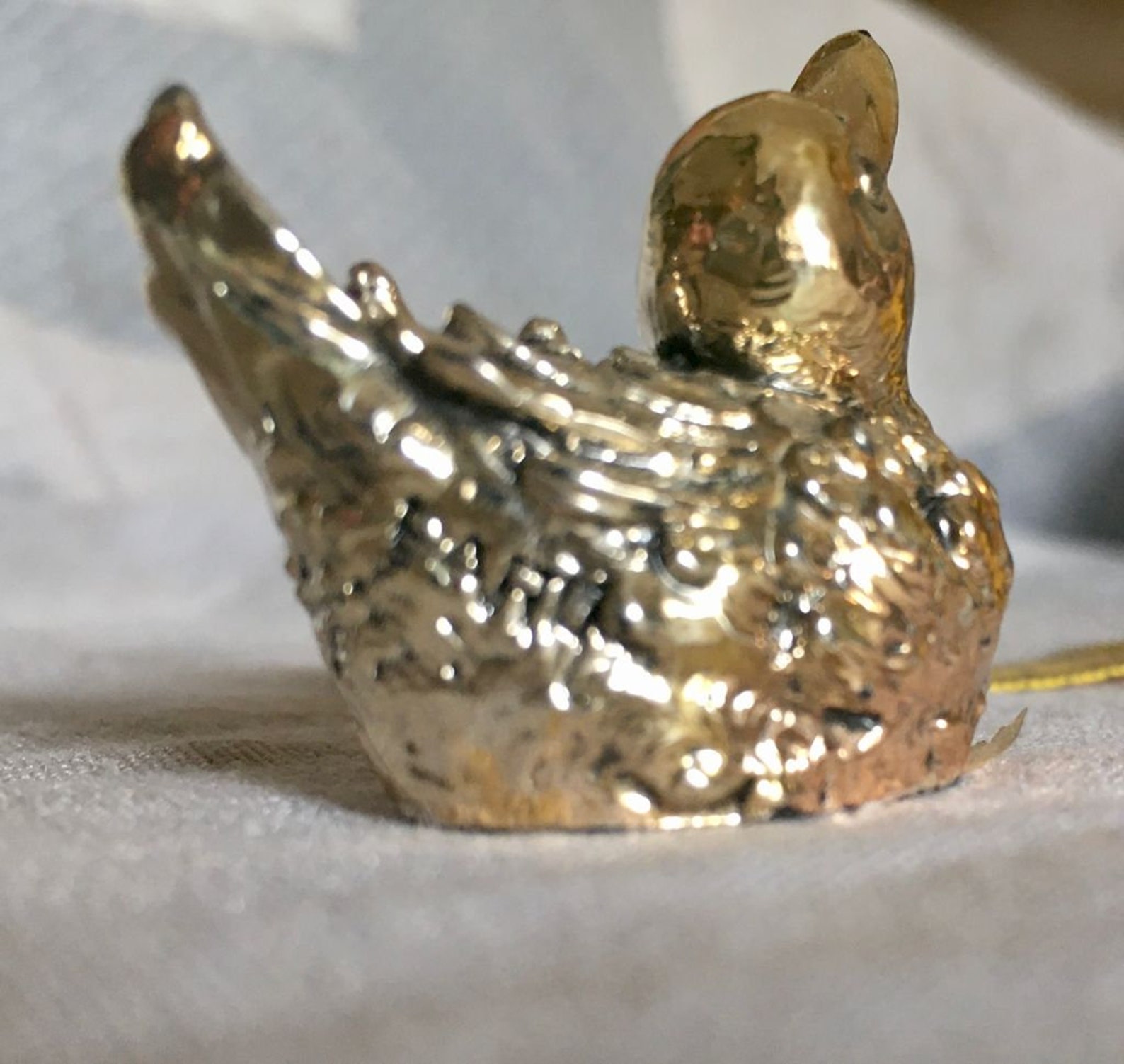 PAPERE - pequeño pato plateado - Etsy España