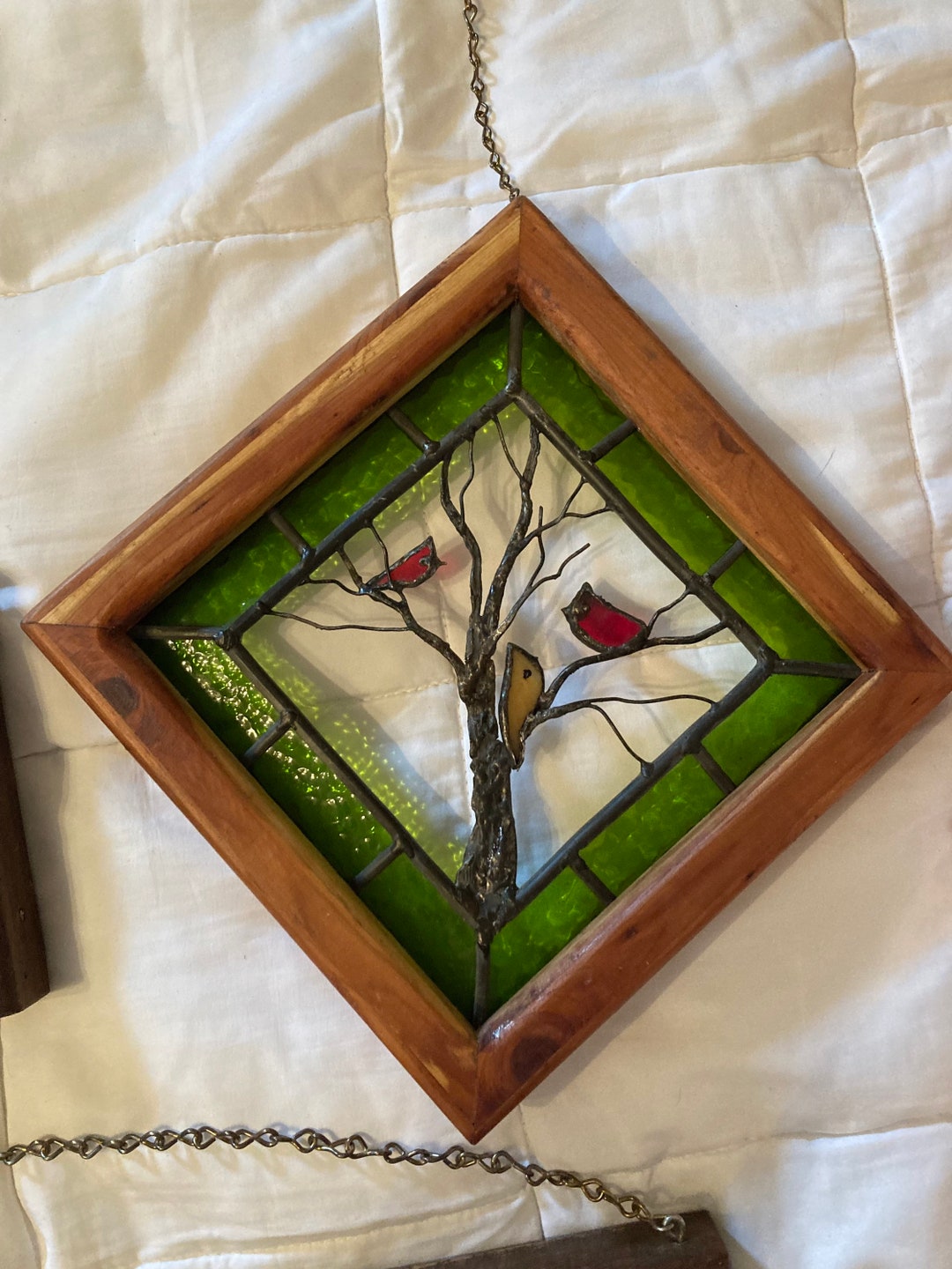 Three Cardinals in a Tree - Etsy