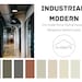 Industrial Modern Pre-made Paint Color Palette and Home Styling Package ...