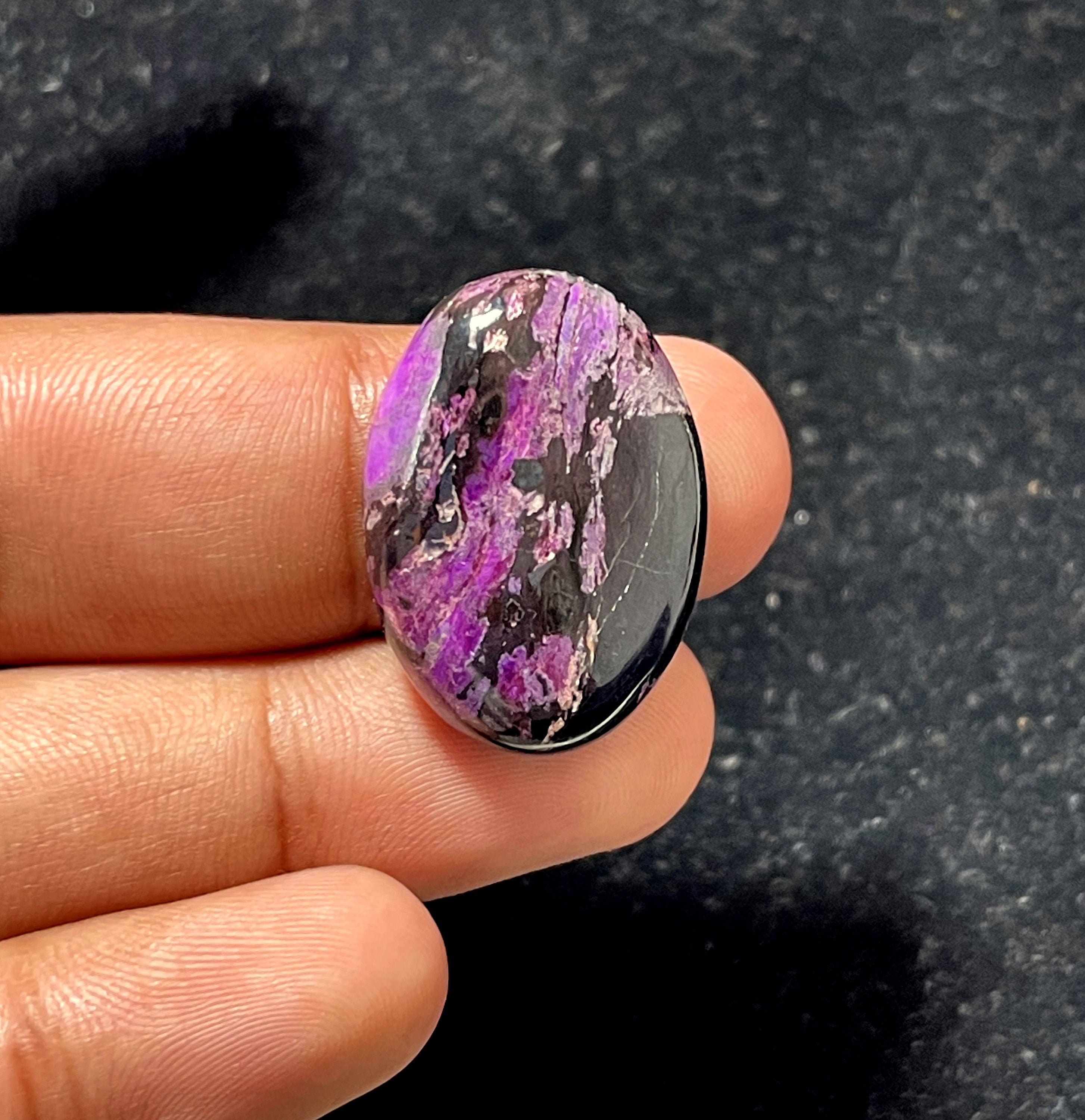 100% Natural Phenomenal Pink Gel Sugilite Cabochon 19x26 | Etsy