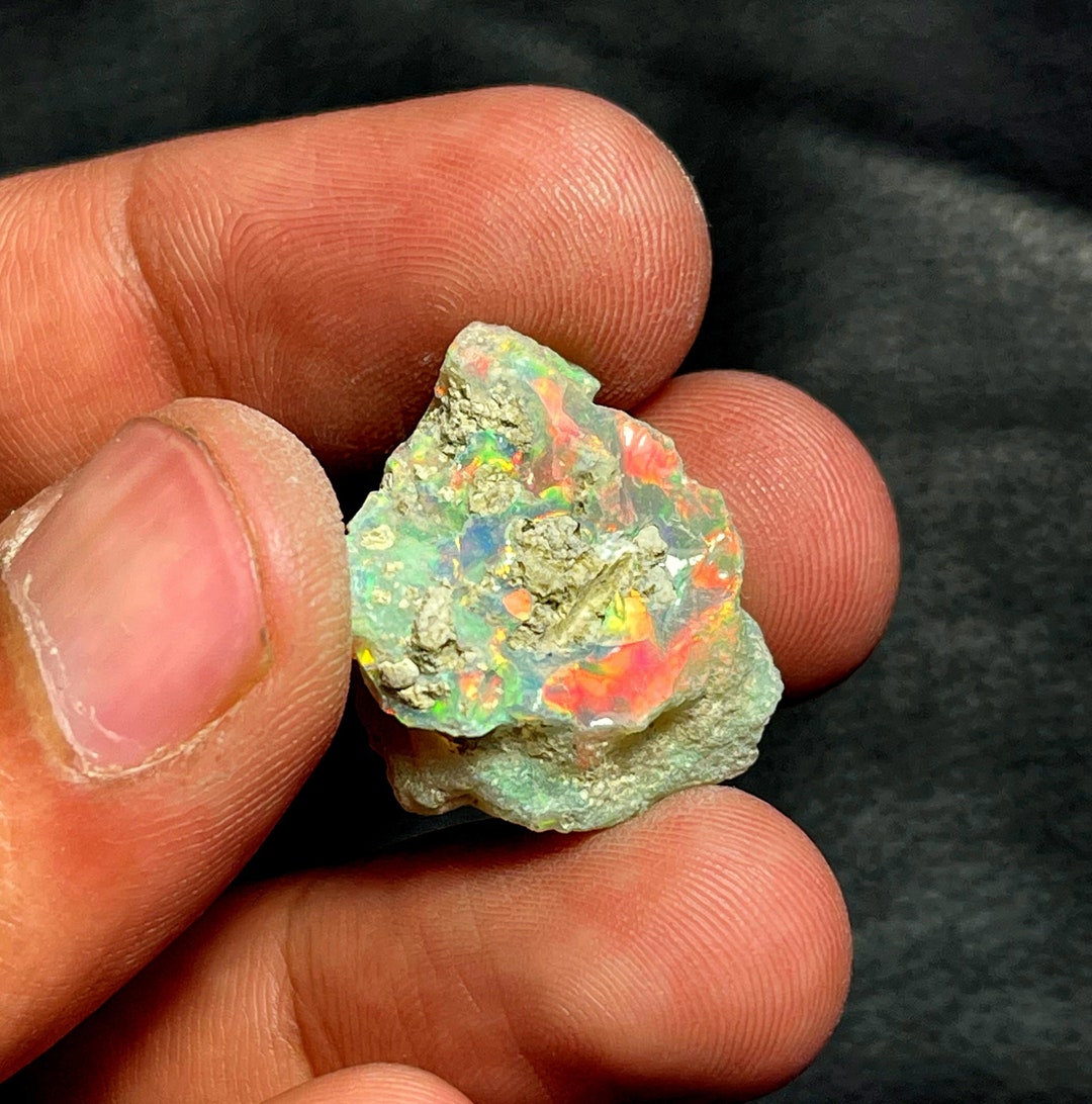 18.50.ct Opal Raw, Crystal Opal Raw, Natural Opal Raw Stone, Opal ...