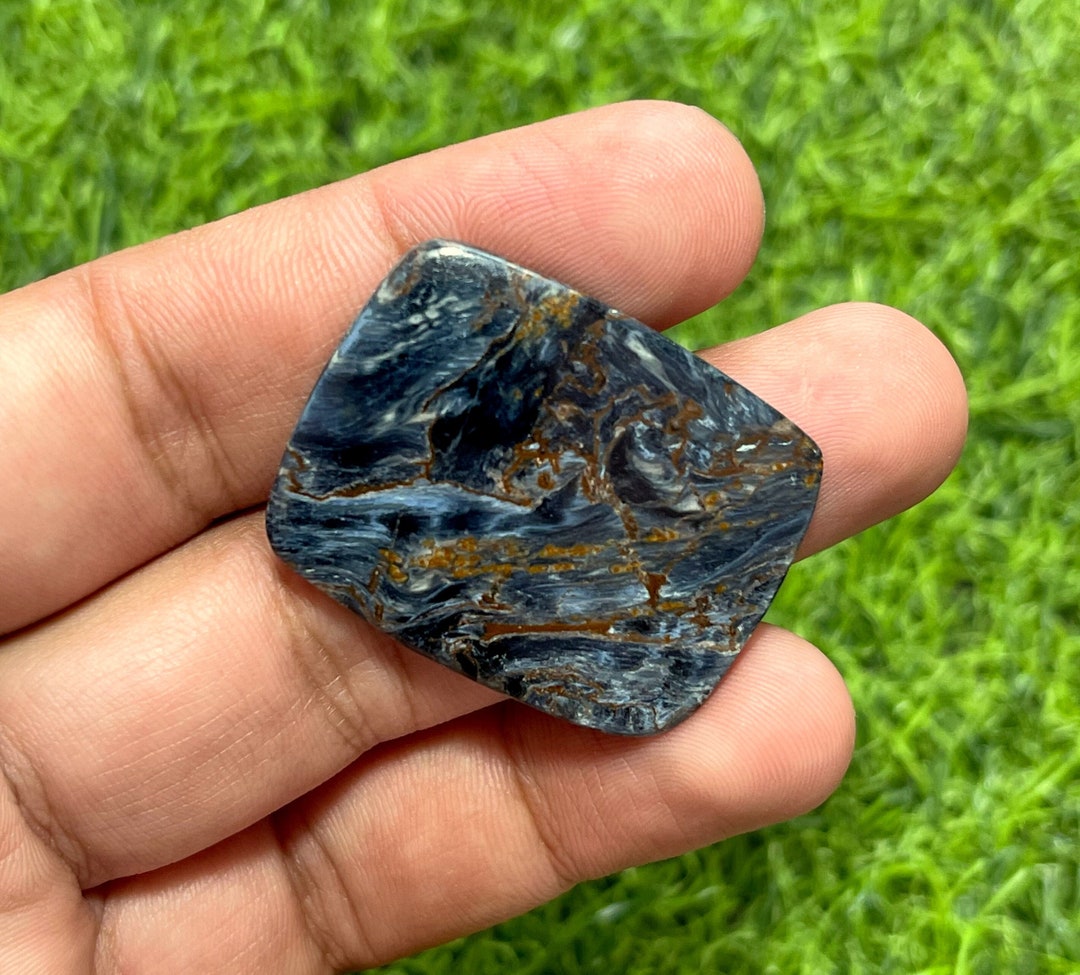 Natural Namibia Pietersite Cabochon, Blue Pietersite Gemstone ...