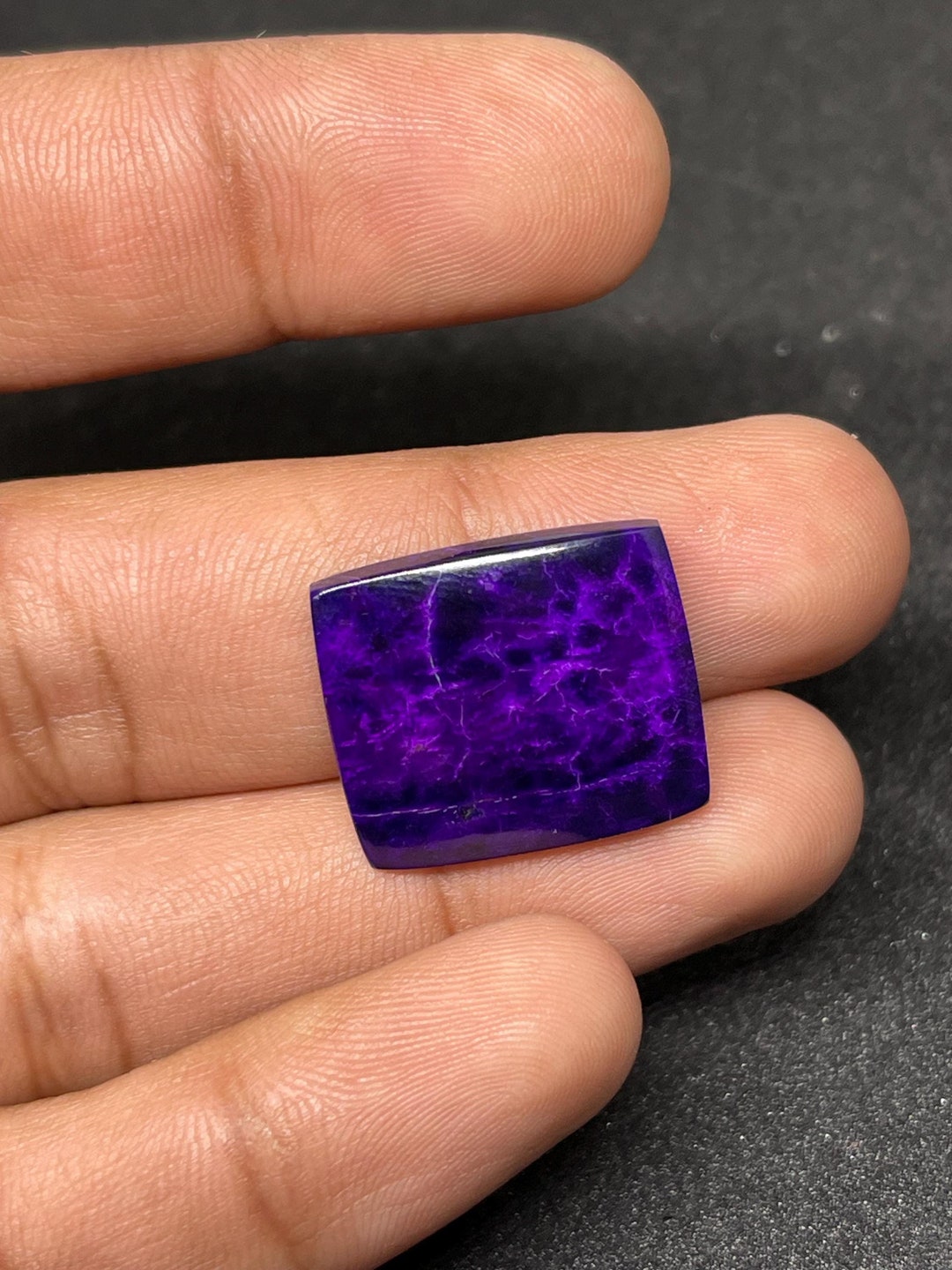 Sugilite Cabochon, Pink Purple Sugilite, Ural Sugilite Stone, Sugilite ...