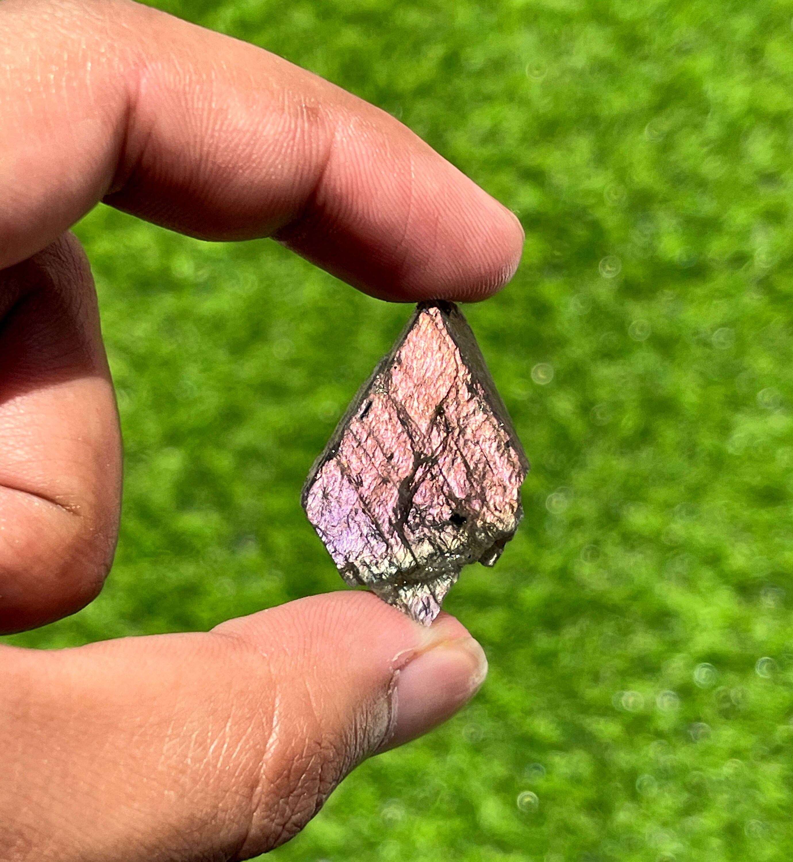 Raw labradorite raw natural purple labradorite real | Etsy