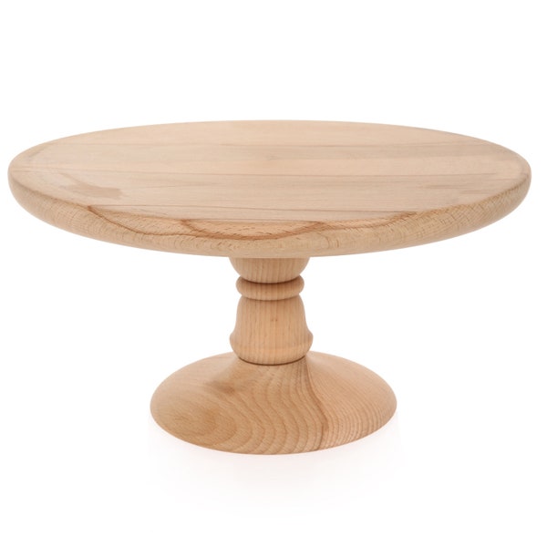 Wood Cake Stand - Etsy