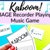 B-A-G-E Recorder Kaboom! Centers Game for Elementary Music for Piano ...