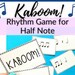 Roll a Measure Time Signature Game for Rhythm Music Centers for Piano ...