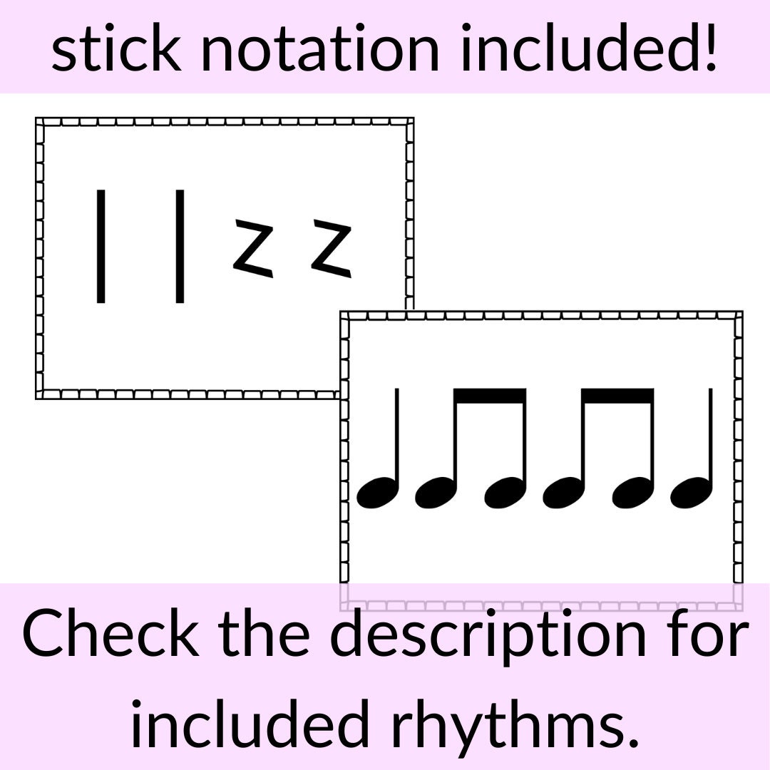 Half Note Kaboom! Rhythm Game for Piano Lessons, Homeschool Music Class ...