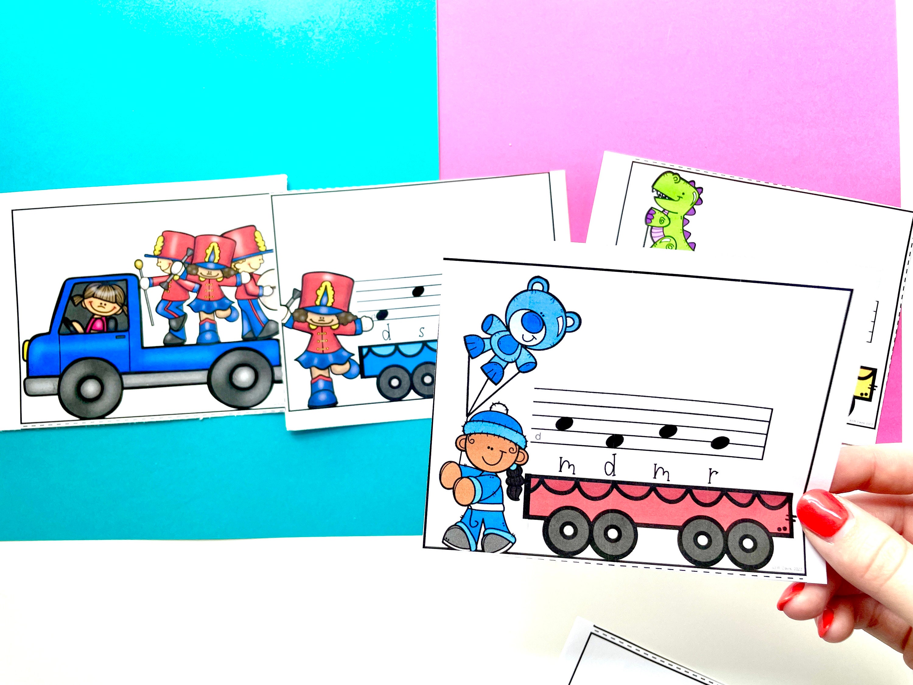 Do Re Mi Parade Composition Game for Solfege Elementary Music Centers ...
