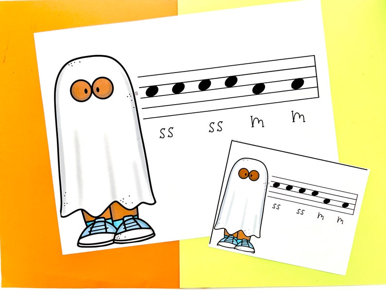 Sol Mi Halloween Costume Parade Game for Solfege Elementary Music ...