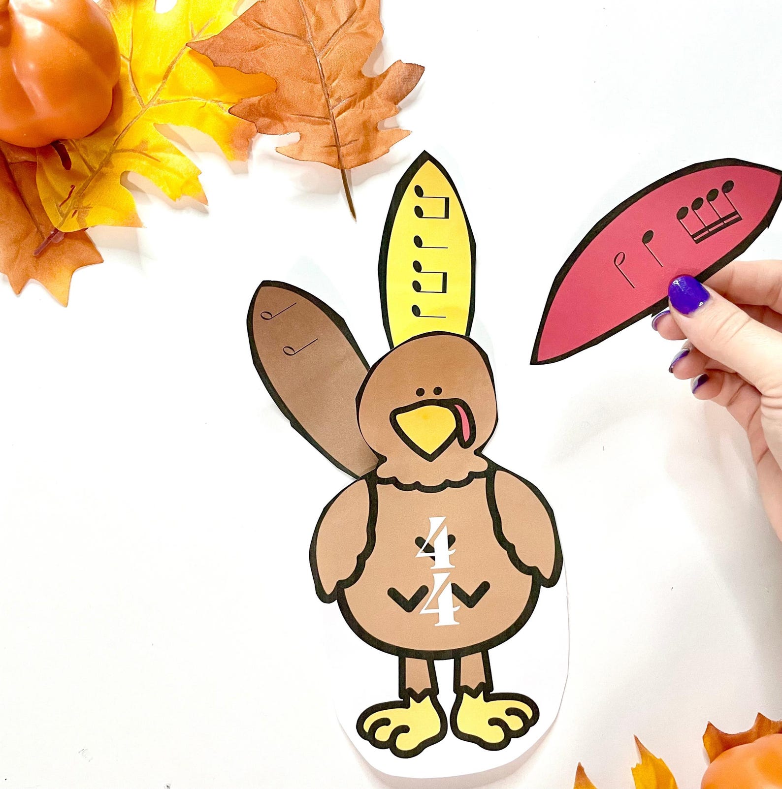 Turkey Meter Sort for Rhythm Elementary Music Centers During ...