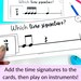 Time Signature Task Card Game for Rhythm Elementary Music Centers for ...