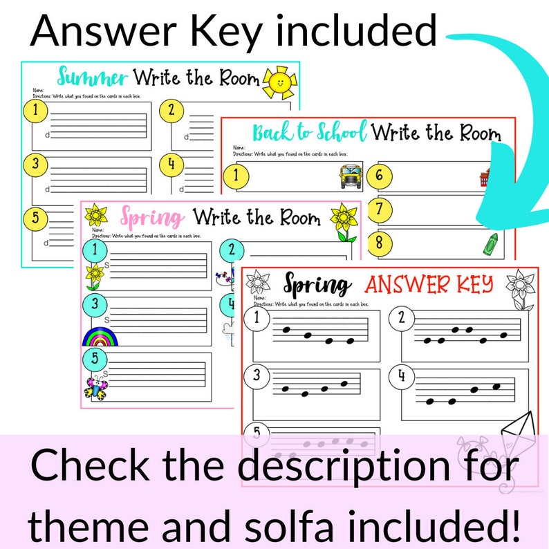 Do Re Mi St. Patrick's Day Write the Room for Solfege Patterns in ...