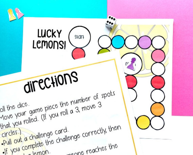 Lucky Lemons // Do Re Mi Printable AND Digital Board Game for Solfege ...