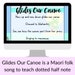 Glides Our Canoe // Maori Folk Song Google Slides Lesson for Dotted ...