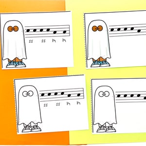 Sol Mi Halloween Costume Parade Game for Solfege Elementary Music ...