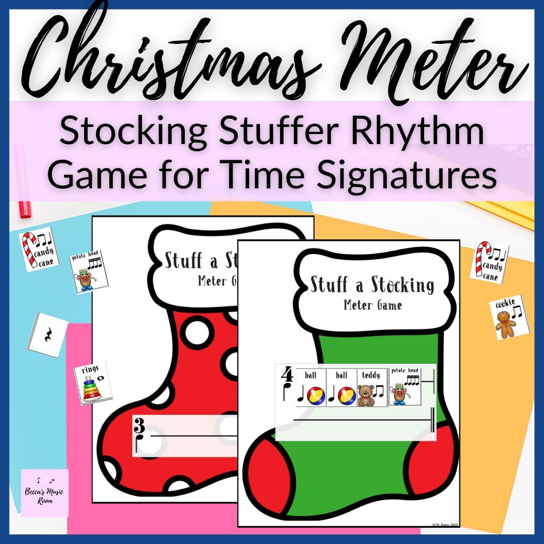 Christmas Stocking Stuffer Rhythm Game for Time Signatures for ...
