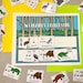 Wetland Animal Printable Rhythm Manipulatives + Composition Activity ...