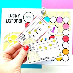 Lucky Lemons // Sol Mi La Printable AND Digital Board Game for Solfege ...