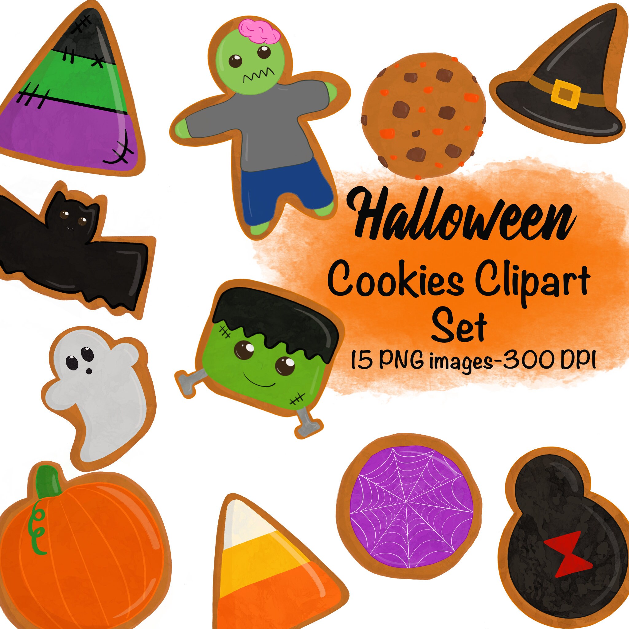 Halloween Cookie Clipart