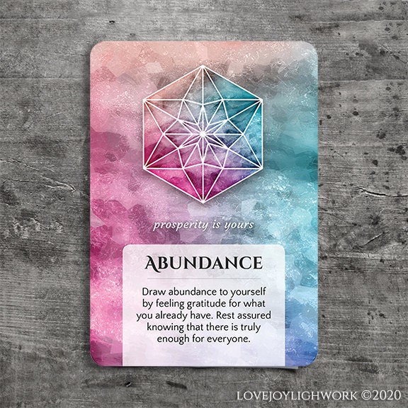 Opal Oracle Card Deck - Etsy