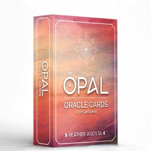 Opal Oracle Deck – 72 Cards for Self-compassion, Guidance by Heather ...