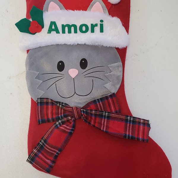 Cat Stocking - Etsy