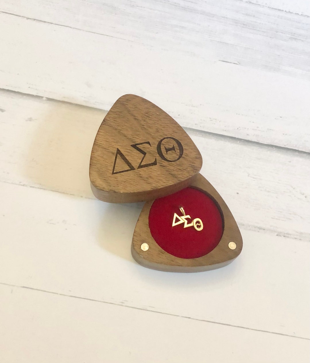 Delta Sigma Theta Sorority Pin Holder | Wood Ring Holder - Etsy