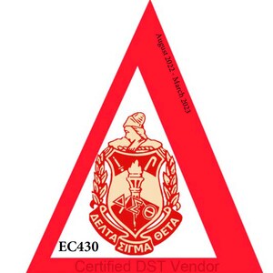 Delta Sigma Theta Sorority Plant Stake Happy Deltaversary - Etsy