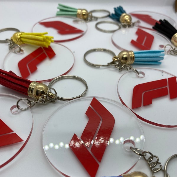 Formula 1 Keychain - Etsy