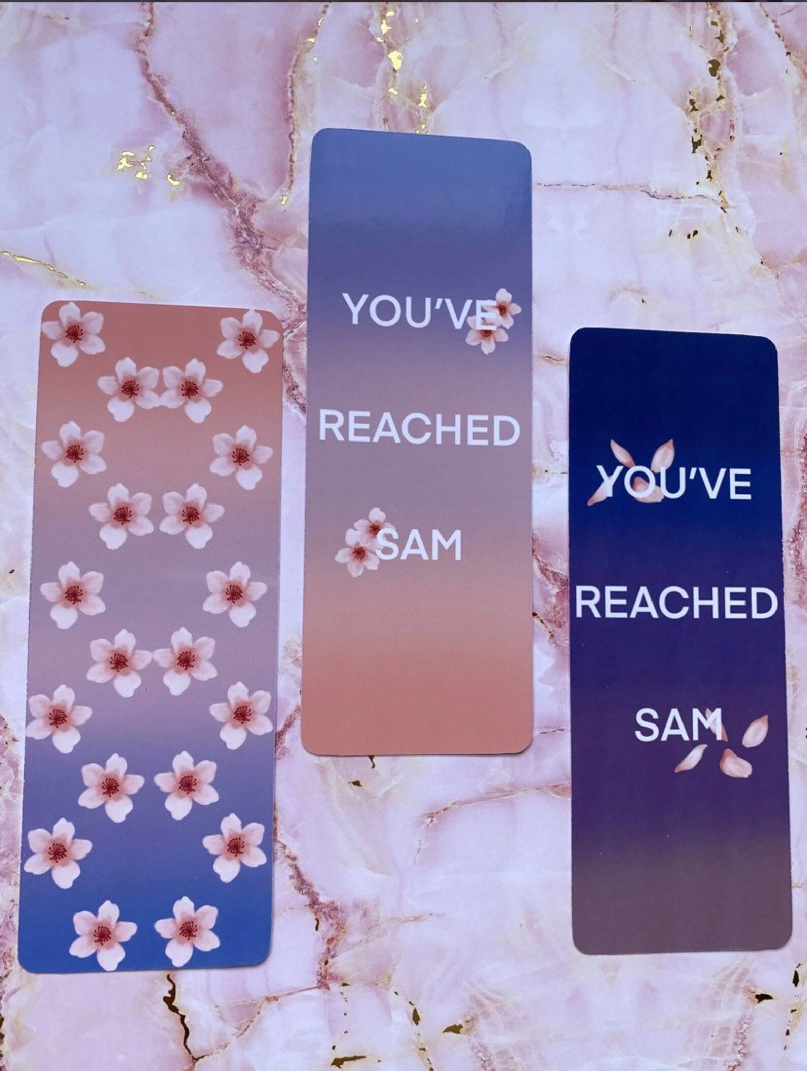You've Reached Sam Laminated Bookmark Bookish Gifts - Etsy