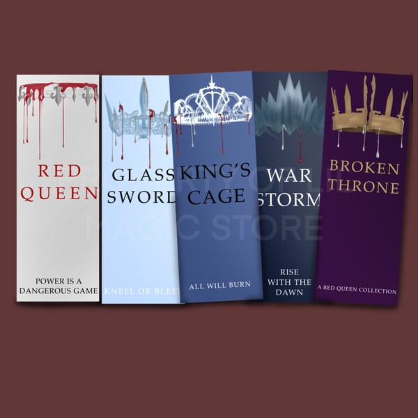 Red Queen Victoria Aveyard - Etsy
