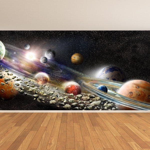 Space Wall Decals - Etsy UK